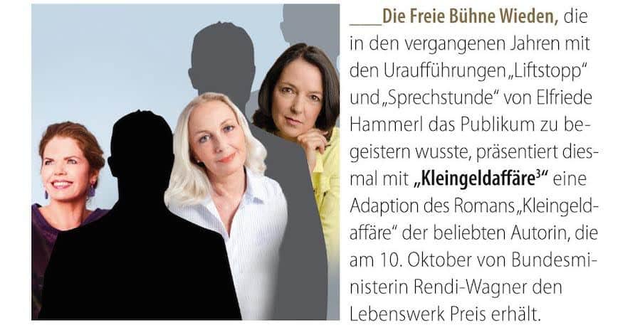 Elfriede Hammerls neues Stück auf der Bühne | Frauennetzwerk Medien