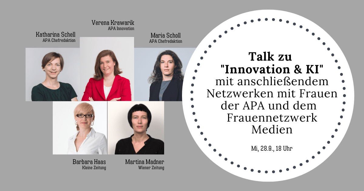 Netzwerken mit den APA-Frauen | Frauennetzwerk Medien